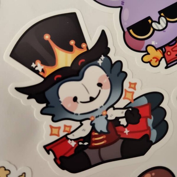 Helluva Boss Inspired Stickers [ft. Blitzo, Loona, Stolas, Octavia ...