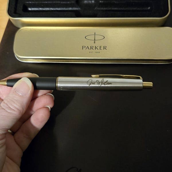 Engraved Parker Frontier Pen – Doctor’s Day Gift, Personalized Name Pen ...
