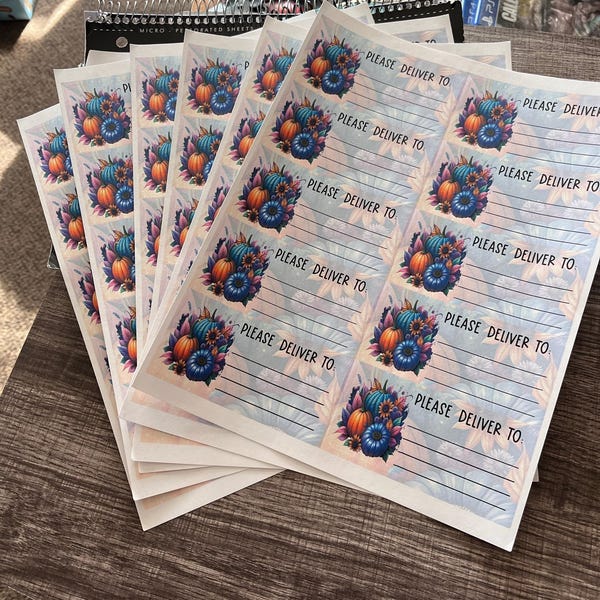 Bird 5 PDT Please Deliver to Labels - Etsy