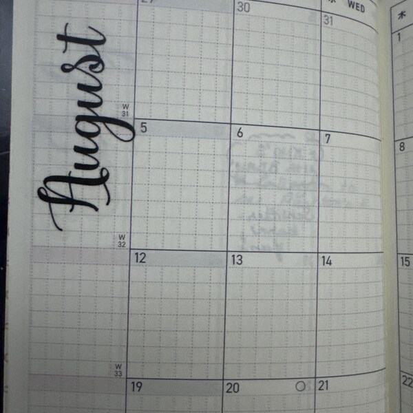 Days of the Week Banner Headers Mini Sticker Sheet in Spanish Planner ...