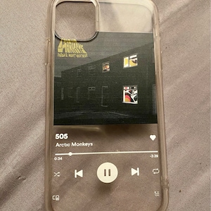 Custom Song Plaque Phone Case Music Album Cover for Iphone 7 | Etsy