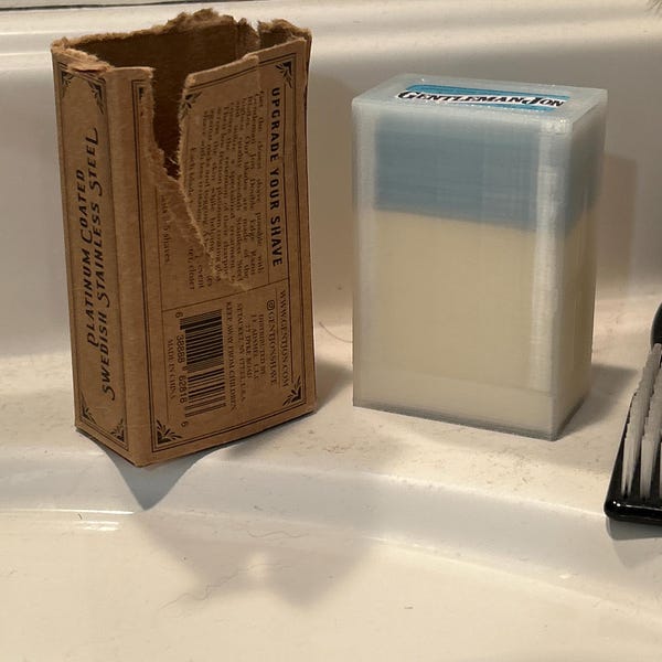 Razor Blade Dispenser for Double Edge or Half Razor Blades - Etsy