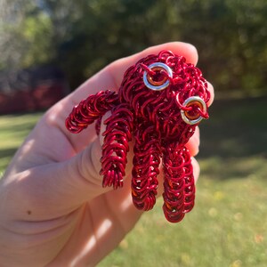 Tutorial Chainmaille Octopus - Etsy