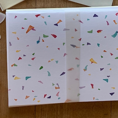 Confetti Card - Etsy