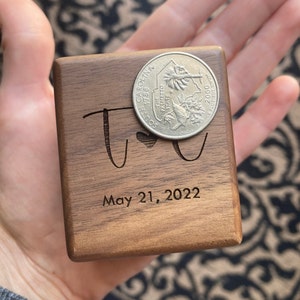 Hexagon Wood Tray Ring Dish Key Coin Jewelry Tray Gift for | Etsy