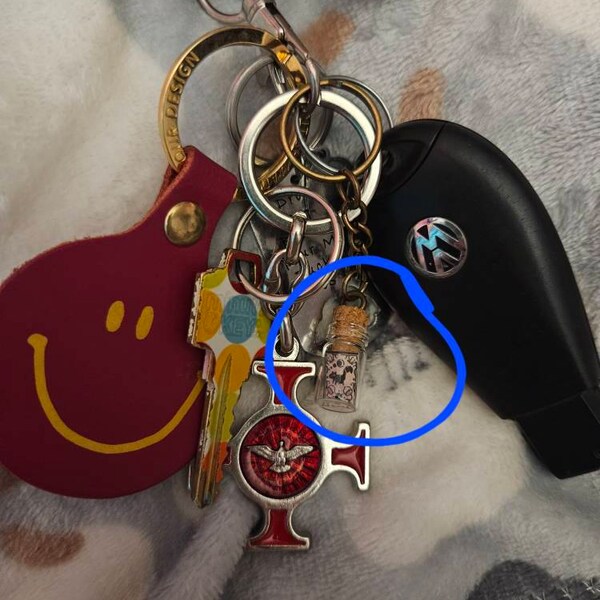 INSCRYPTION Necklace Card in a Bottle Squirrel Black Goat Boulder ...