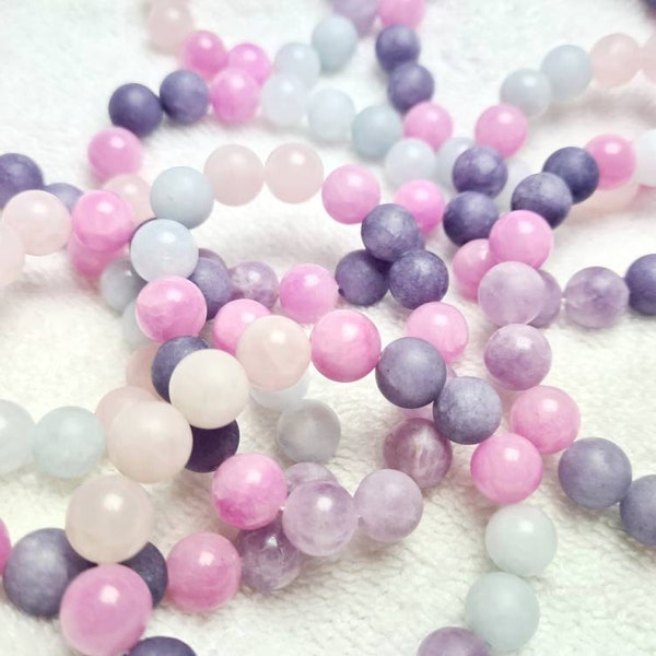1 Full Strand 15.5" Genuine Natural A Grade Loose Round Semi Precious ...
