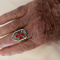 Civil War Ring With Old Symbols - Etsy