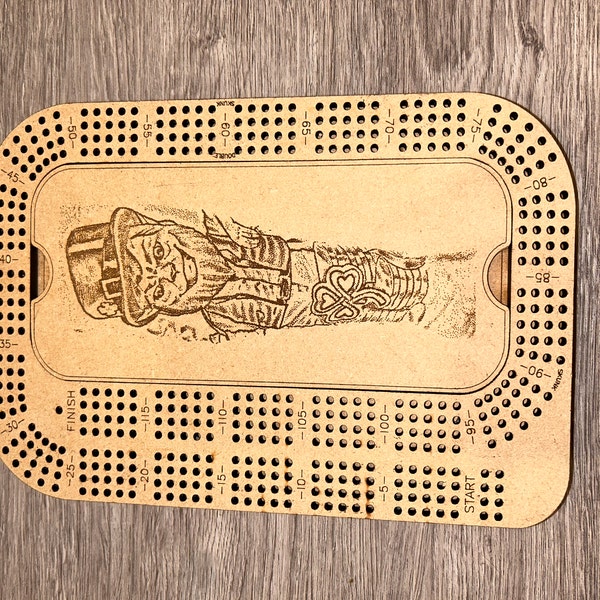 Cribbage Board, With Storage, SVG, Laser Cutting File - Etsy