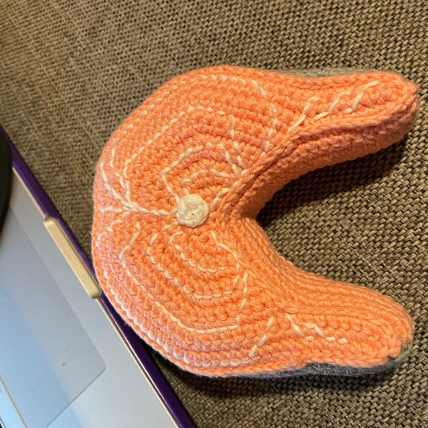 Salmon Steak With Asparagus Crochet Pattern - Etsy