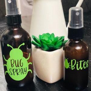 Bug Spray Label, Bug off Label, Essential Oil Labels, Bug Spray Decal ...