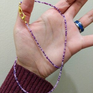 NEW COLORS Beaded Mask Holder, Mask Chain, Bead Mask Lanyard, Adult ...