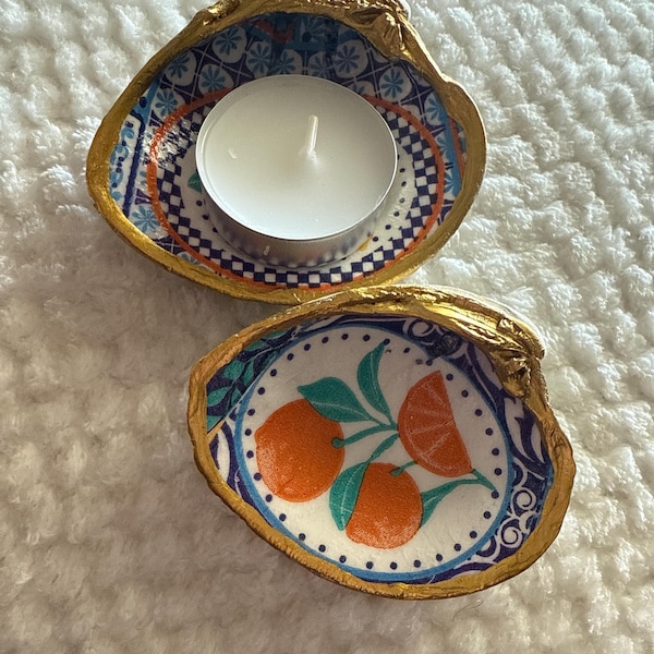 Italian Amalfi Coast Shell Trinket Dish, Italy Capri Ring Dish ...