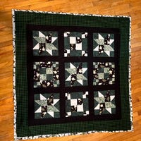 Chicago Geese Block Pattern - PDF Quilt BLOCK Pattern - Flying Geese ...