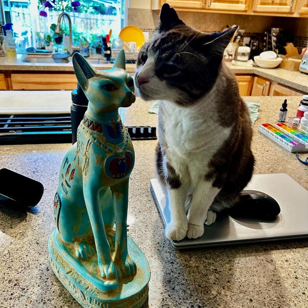 Pretty Statue of the Goddess Maat Goddess of Truth justice Egypt ...