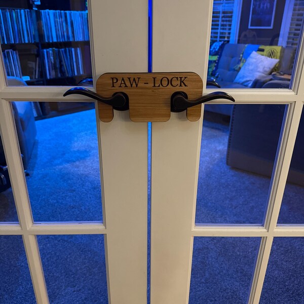 Paw-lock - to Keep Those Pesky Animals From Opening the Interior French ...