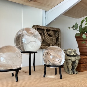 Wrought Iron Peg - Three Prong Display Base - Stand - Medium - Etsy