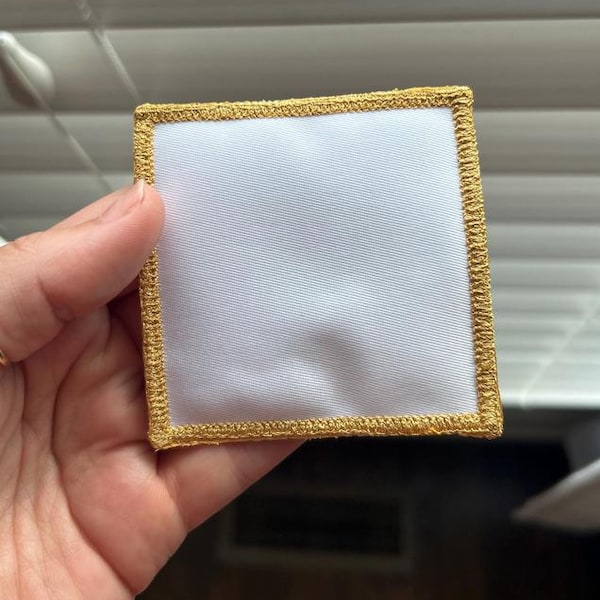 PATCH BLANKS | Sublimation | Satin | Merrow | Stitch Border - Etsy