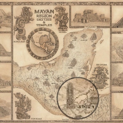 PYRAMIDS & TEMPLES of EGYPT Map of Ancient Egyptian Temples and ...