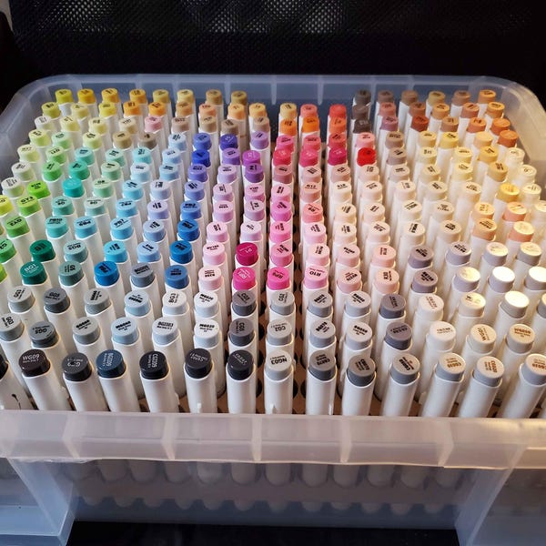 Copic Ciao Marker Grid Storage for Carts - Etsy
