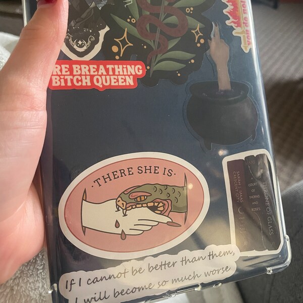 Jude & Cardan Snake Sticker, Cruel Prince, Jude Duarte, Cardan ...