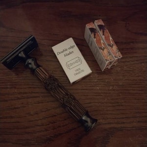 Copper & Bamboo Safety Razor / Lasts a Lifetime / Zero Waste Shaving ...