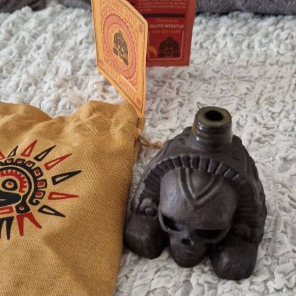 Real Screaming Aztec Death Whistle by ITZCUA - Etsy