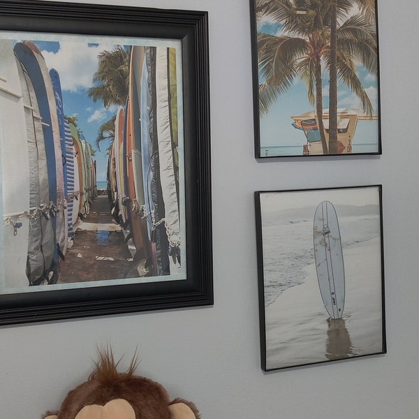 Aerial Surfing Printable Wall Art, Aerial Photography, Surfers Posters ...