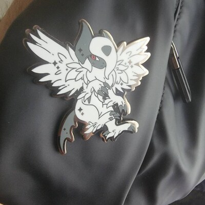 Myuna's Boonny Ghost Bunny Pin BLACK OR WHITE Cute Bunny - Etsy