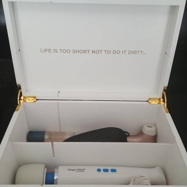 Lockable Adult Toy Storage Box Large Size, Sexy Valentines Gift - Etsy
