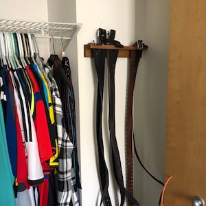 Floating Wood Box Coffee Shelf With Hooks | Etsy