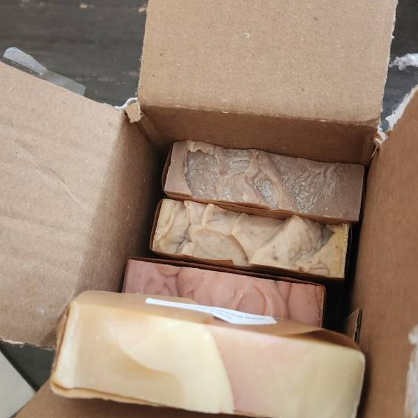 Soap, 5 Bars of Handmade Soap, Bar Soap, Vegan Soap, Homemade Natural Soap. **click Item ...