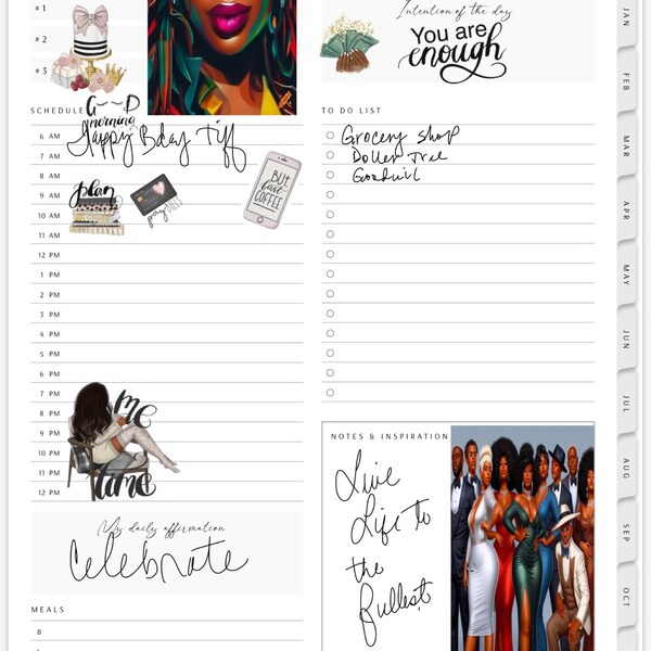 Remarkable Paper Pro Yearly Planner for 2025 / Digital Planner for ...