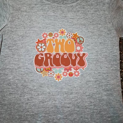 Two Groovy PNG, Retro Two Groovy, File Designs for Sublimation or Print ...