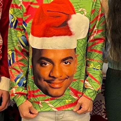 Fresh Prince of Bel Air Will Smith Christmas Ugly Sweater - Etsy