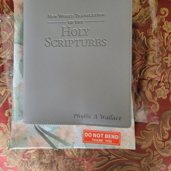 JW Large Size Bible Cover - Bible Cover Jw - Flexibly Bible Cover - Jw ...