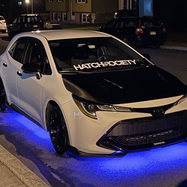 Hatch Society Windshield Decal Car Sticker Banner JDM Vinyl Graphics ...