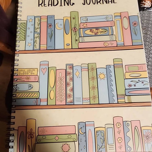 Reading Journal, the Perfect Journal for Readers, Track up to 50 Books ...