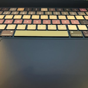 Notebook Keyboard Stickers Laptop Keyboard Cover Vinyl MacBook Keyboard ...