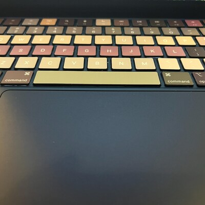 Car Light Surface Book Individual Keys Stickers Surface Pro Keyboard ...