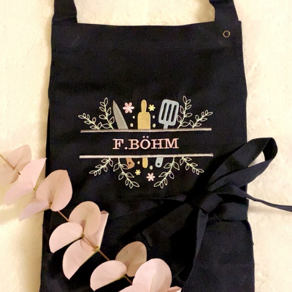 Kitchen Utensils Split Embroidery Design, Baking Tools Flower ...