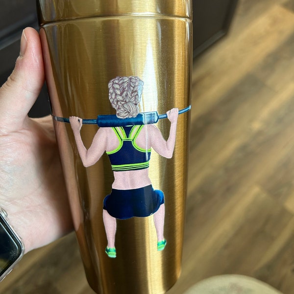 Custom Fitness Squad Gift Idea. Gym Workout Mug, Dumbell Kettlebell ...