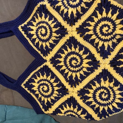 Celestial Motifs Crochet Pattern Pack Granny Squares and Octagon Unique ...