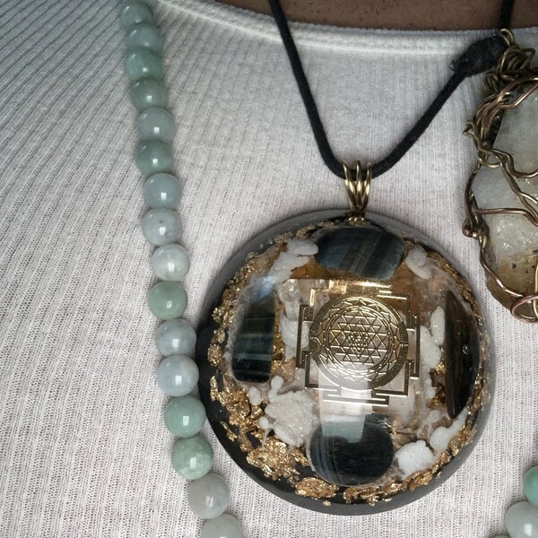 Orgone EMF Protection Pyramid, Om Symbols, Energetic Protection ...