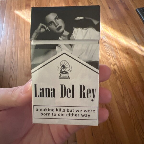 Lana Del Rey Lipstick, Handmade Lana Del Rey Lipstick Box, Lana Del Rey ...