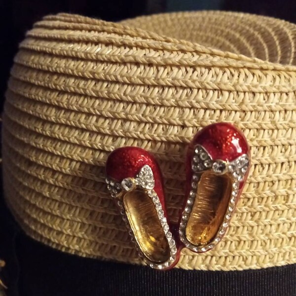 Vintage Signed ART Double Snakes Pin Brooch Arthur Pepper White Enamel ...