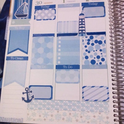 Movie Marquee Popcorn Printable Planner Stickers for Erin Condren ...