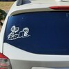Grim Reaper Skeleton Fish Fishing Rod Car Boat Truck Window Vinyl Decal ...