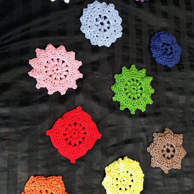 Chakra Meditation Set, Cotton Chakra Set, 7 Piece Chakra Set, Chakra ...