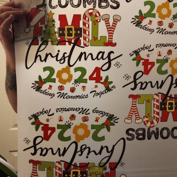 Custom Grinch Family Christmas Matching Dtf Transfer, Personalized ...